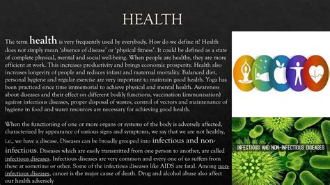 Human Health And Diseases Revised Pptx