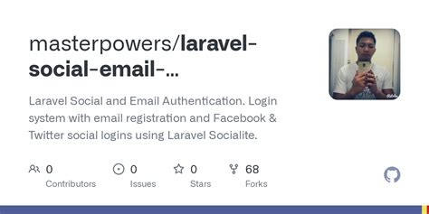 GitHub Masterpowers Laravel Social Email Authentication Laravel Social And Email