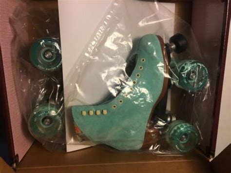New Moxi LOLLY FLOSS BLUE 6 Roller Skates