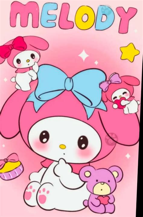 Melidy My Melody Cartoon My Melodi My Melody Unicorn