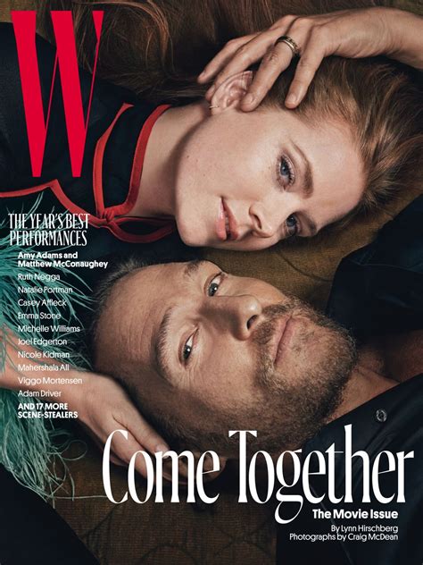 Amy Adams W Magazine ‘best Performances February 2017 Issue • Celebmafia