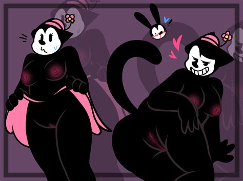 Rule 34 Black Body Blush Blush Cat Humanoid Disney Female Female Focus Female Only Half Naked