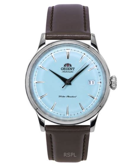 Orient Bambino Limited Edition Leather Strap Light Blue Dial Automatic