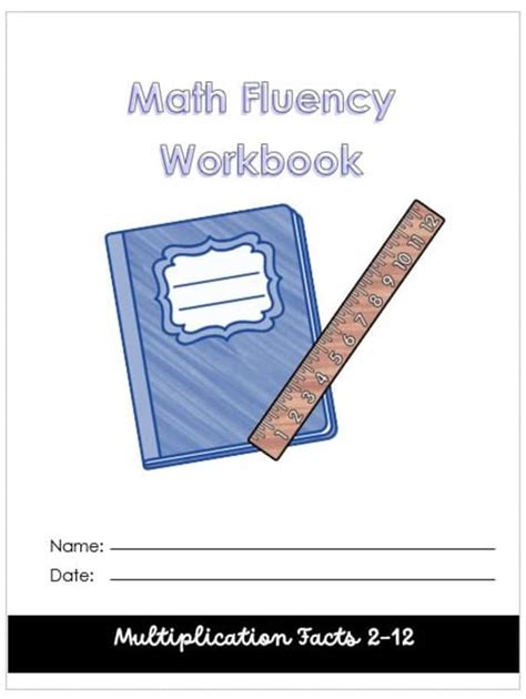 Multiplication Fact Fluency Workbook By Beary Best Teaching Tpt
