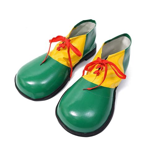 Mizhome Unisex Adult Jumbo Large Clown Shoes Deluxe Halloween Costume
