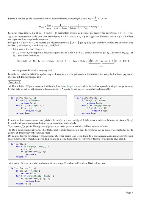 Devoir 1 Algorithmique Corrigé Alloschool