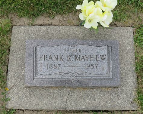 Robert Franklyn Mayhew 1887 1957 Find A Grave Gedenkplek