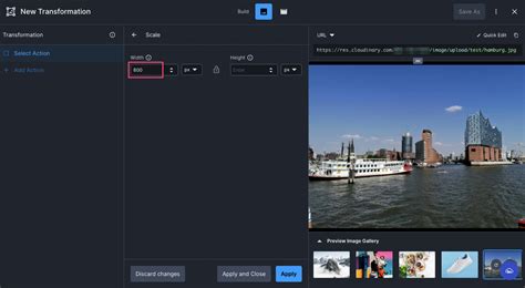 Cloudinary の新しい変換生成ツール Transformation Builder が利用可能になりました Developersio