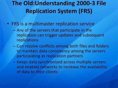 Ppt Chapter 12 Sysvol Old And New Powerpoint Presentation Free