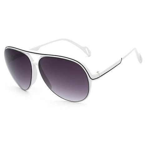 Owl ® 047 C2 Aviator Eyewear Sunglasses Womens Mens Plastic White