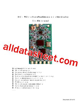 HC Datasheet PDF List Of Unclassifed Manufacturers