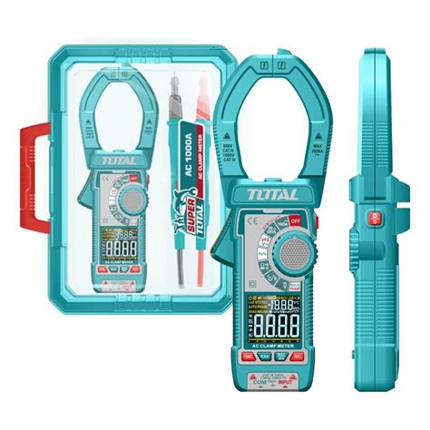 Pinza Amperometrica Digital Ac 1000a Industrial 1000v Total
