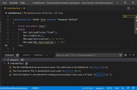 accessing non loaded field or other table s field without rec prefix