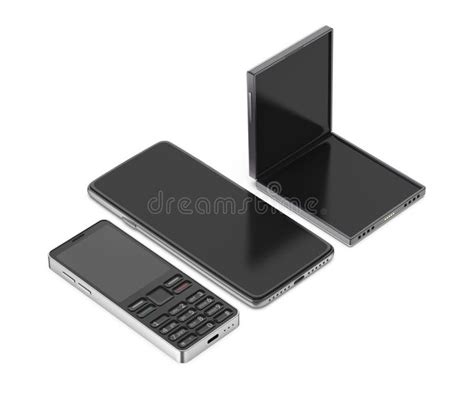 Different Types Of Mobile Phones Stock Illustration Illustration Of Group Smart 356307010