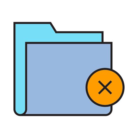 Info Wrong File Error Folder Document Data Icon