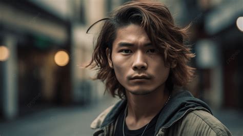 두꺼운 머리를 가진 젊은 아시아 남자의 이미지 머리에 신경쓰는 젊은 남자 고화질 사진 사진 눈썹 배경 일러스트 및 사진 무료 다운로드 Pngtree