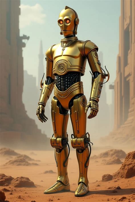 C 3po Star Wars World Seaart Ai