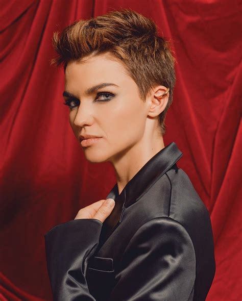 Ruby Rose In 2025 Ruby Rose Hair Ruby Rose Haircut Ruby Rose