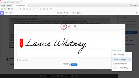 How To Insert Text Sign A PDF With Adobe Acrobat Reader PCMag