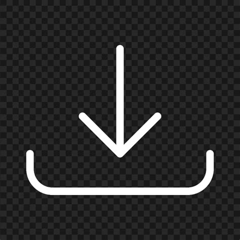 Download Downloading Save White Icon Button Png Citypng