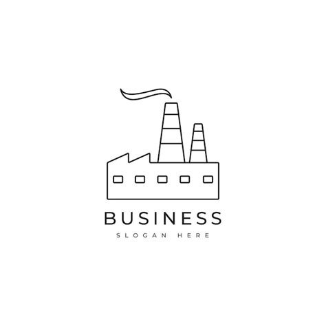 Premium Vector Manufacturing Fabric Minimal Logo Design Graphic Vector