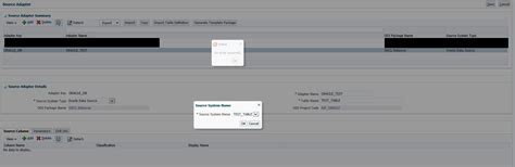 fdmee source adapter import table definition error oracle forums