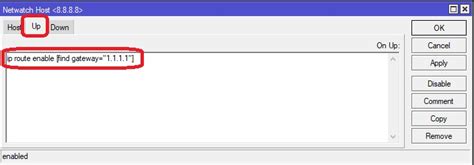 Knowledge Area Mikrotik Dual Isp Setup