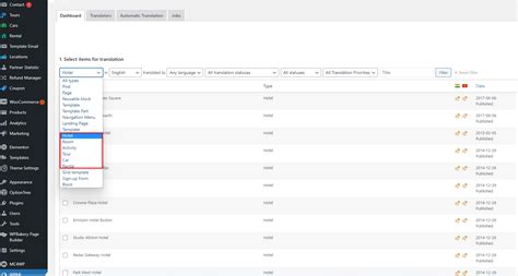 how to set up wpml plugin traveler theme