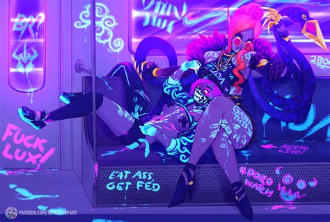 Rule 34 After Sex Akali Alternate Costume Bench Blacklight Blood Elf