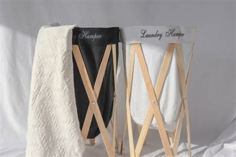 낫브랜드 빨래바구니 우드햄퍼 Hamper 접이식 세탁 빨래통 2color 위시버킷