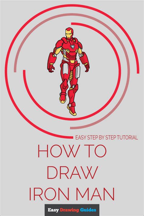 How To Draw Iron Man Step By Step In Color