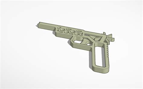 3d Design Print In Place Rubber Band Gun Tinkercad