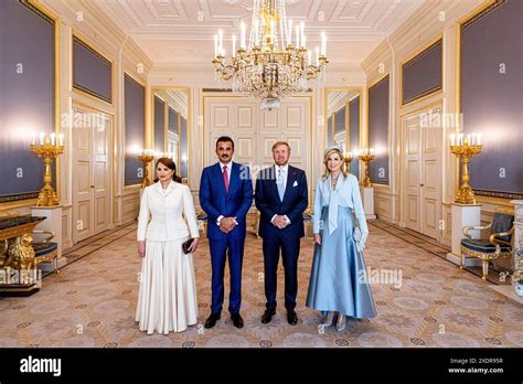 The Hague 24062024 The Emir Of The State Of Qatar Sheikh Tamim Bin