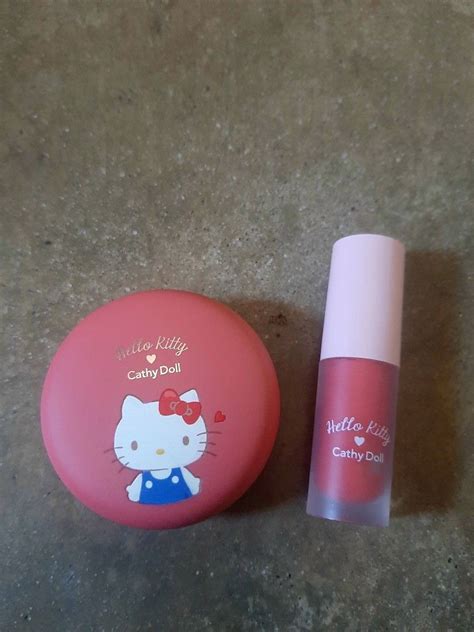 Cathy Doll Hello Kitty Blush And Liptint Bundled Beauty And Personal Care Face Face Care On