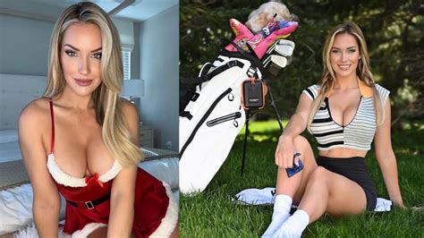 Cristiano Ronaldo Fan And Golfer Paige Spiranacs Hot Christmas Post