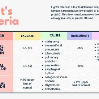 Infographic Depicting Overview Of Pleural Effusion Presentation