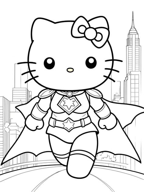 Bring Hello Kitty To Life With 60 Free Coloring Pages 🎀🐱
