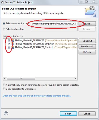 MSP PMBus Library Users Guide Examples
