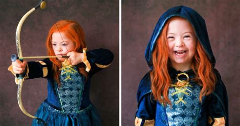 بچه‌های مبتلا به سندروم داون در عکس‌های جادویی در نقش شخصیت‌های دیزنی