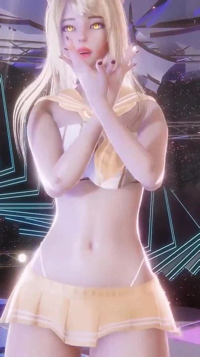 Mmd Secret Number Who Dis Ahri Akali Seraphine Kaisa Evelynn Sexy Kpop Dance League Of Legends