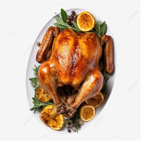 추수감사절이나 크리스마스를 위해 구운 바삭한 칠면조 크리스마스 칠면조 구운 치킨 구운 닭고기 Png 일러스트 및 이미지 에 대한 무료 다운로드 Pngtree