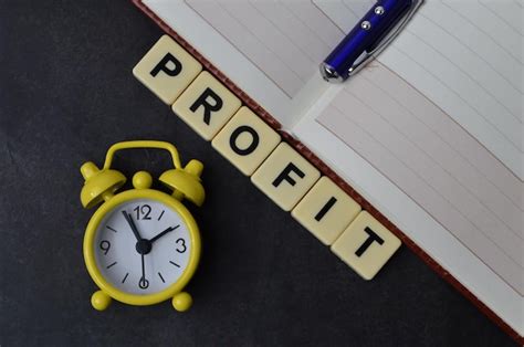 Premium Photo Square Letters With Text Profit