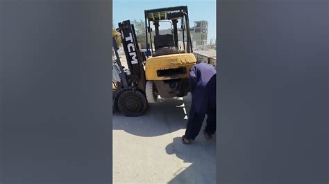 Loading Lifter With Forklifter Is Too Dangerous 🥵🥵🥵 Forklifter Hardwork Viral Automobile