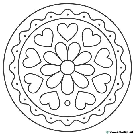 Dessins De Coloriage De Mandalas Imprimables