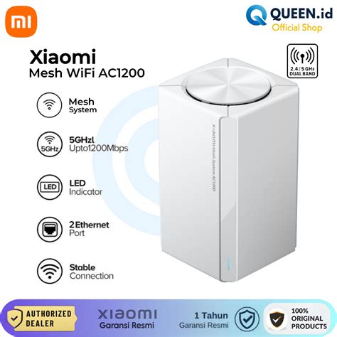 Jual Xiaomi Mesh System Ac1200 Dual Band 2 4ghz Dan 5ghz 1200mbps Wifi Extender Router Mesh Wi