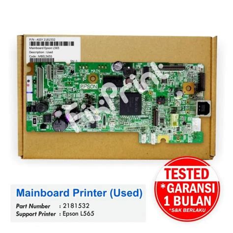 Jual Mainboard Printer Epson L565 Board Motherboard Epson L565 Original