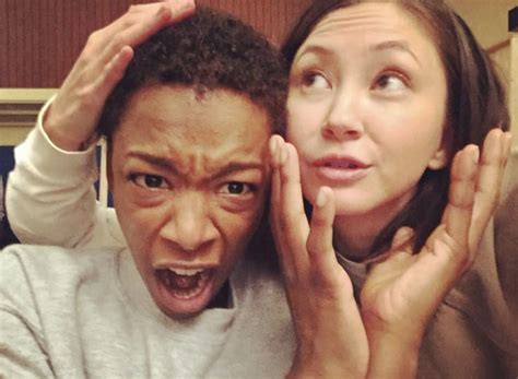 Orange Is The New Black Bts Orange Is The New Black Orange Is The New Soso And Poussey