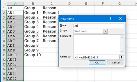 My Offset Or Indirect Functions For Dependant Drop Down Is Not Working