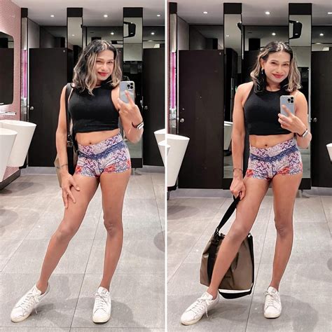 Went Full Femme Crop Top Short Shorts Push Up Bra Skimpy Thong