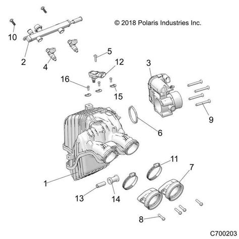 Exploring The Intricate Diagrams Of Polaris Parts